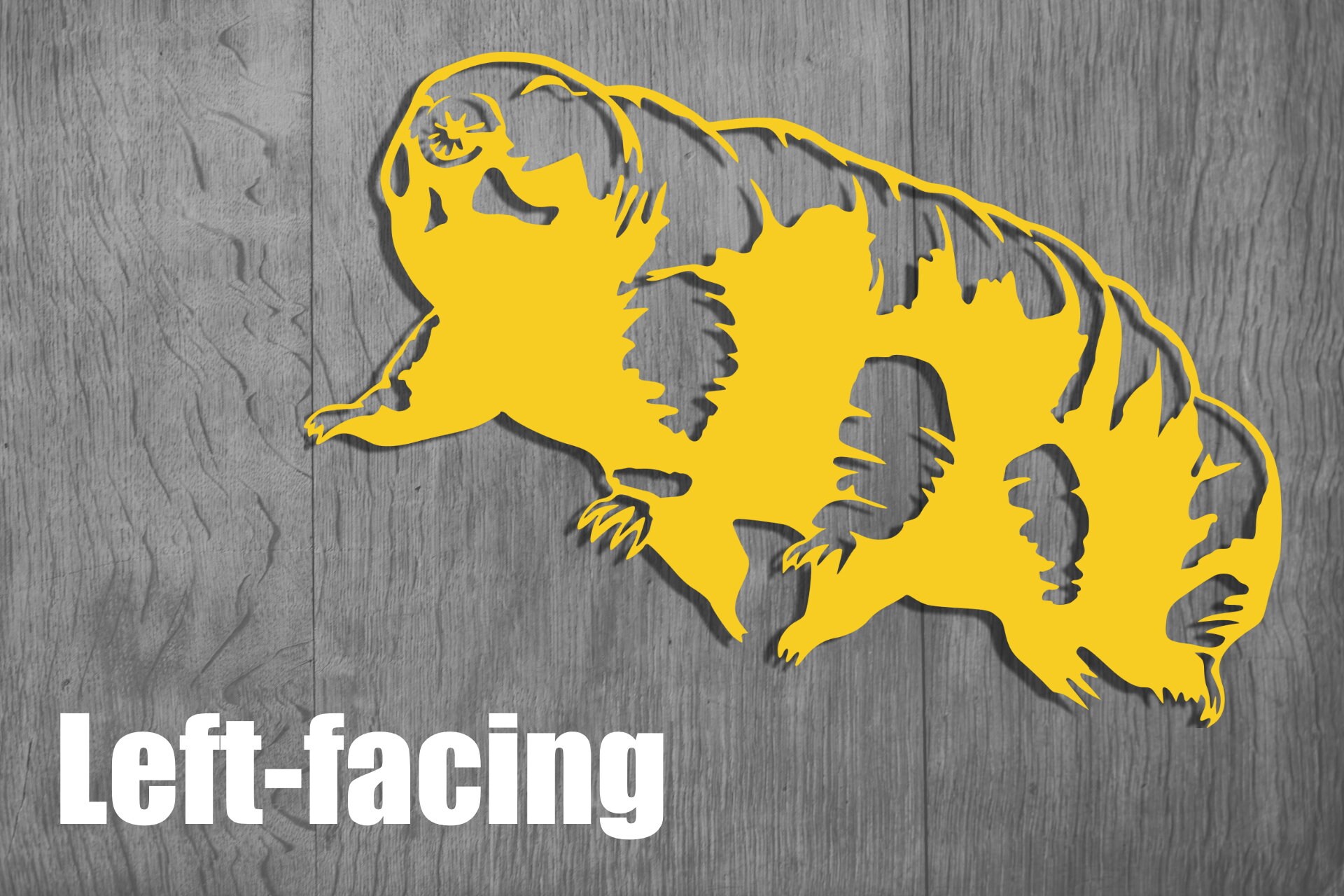 Tardigrade Water Bear Vinyl Decal Sticker for Mug Bottle Cup | Etsy