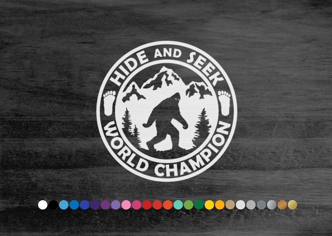 Bigfoot Sasquatch Vinyl Decal Sticker for Car Truck Rv Camper Van Atv ...