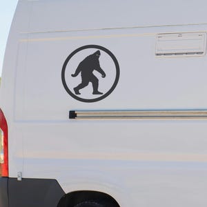 Bigfoot Sasquatch Vinyl Decal Sticker for Car Truck Rv Camper Van Atv ...