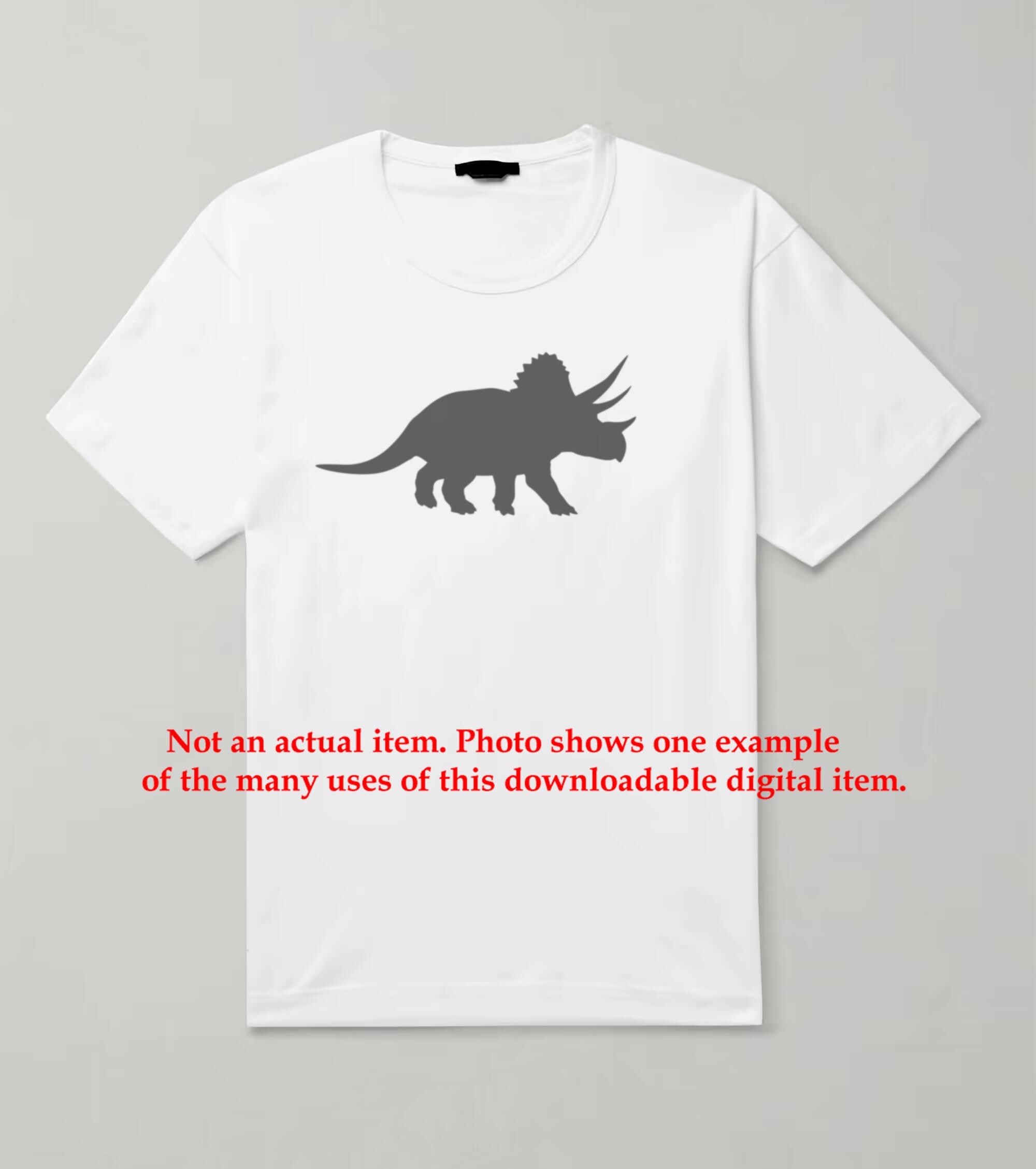 Triceratops Svg Dxf Png Jpeg Pdf Digital File Download NOT a Physical ...