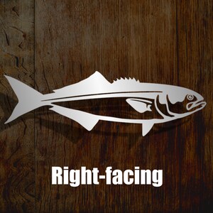 Bluefish Vinyl Decal Sticker for Car Truck Rv Camper Van Atv Window ...