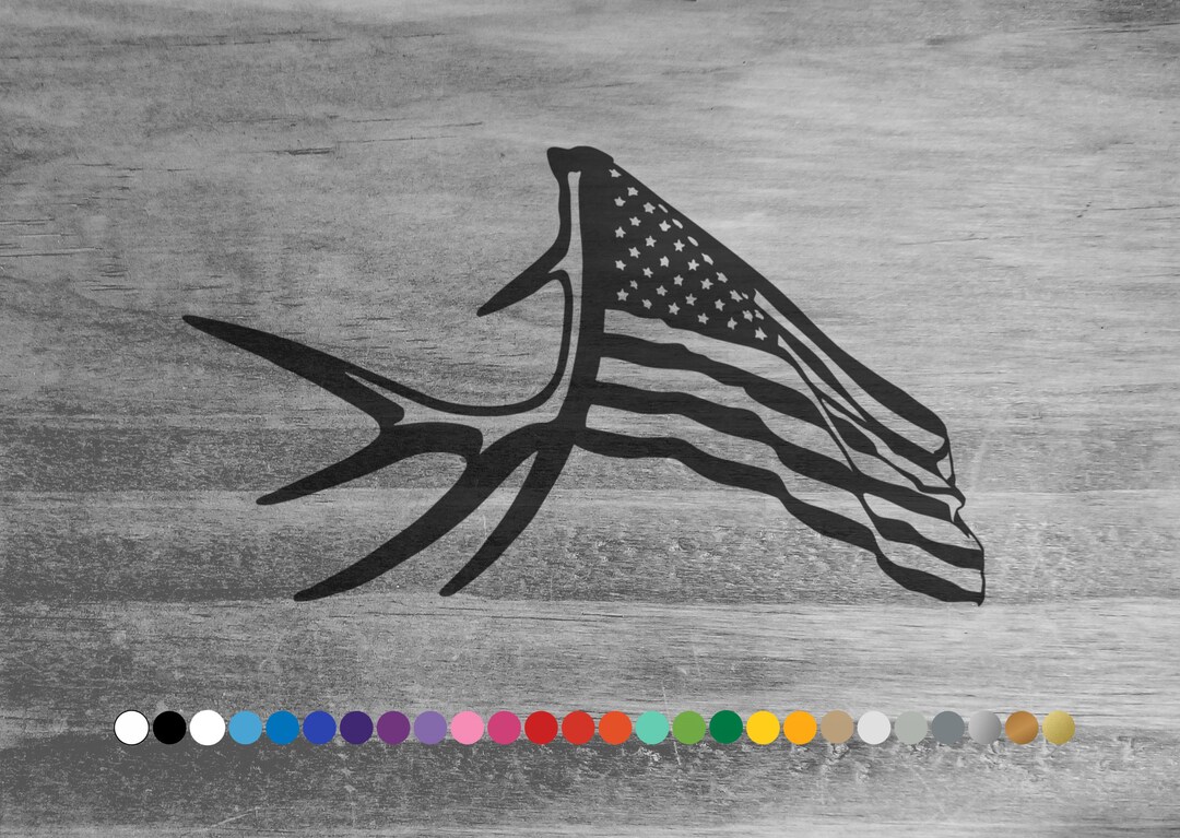 Antler Flag Vinyl Decal Sticker for Car Truck Rv Camper Van Atv Utv ...