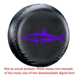 Mako Shark Svg Png Jpeg Dxf Pdf Digital File Download -NOT a Physical ...