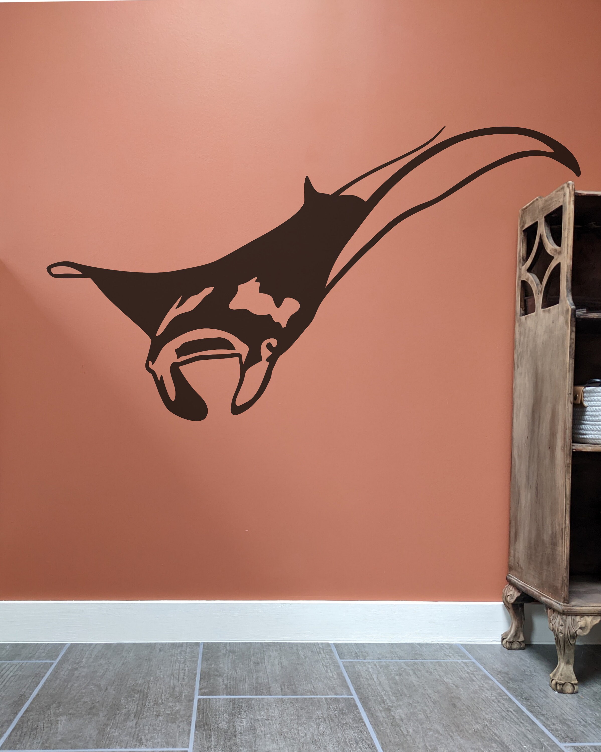 Manta Ray Vinyl Decal Sticker for Car Truck Boat Kayak Canoe - Etsy