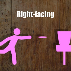 Disc Golf Stick Figure Vinyl Decal Sticker for Car Truck Rv Camper Van ...