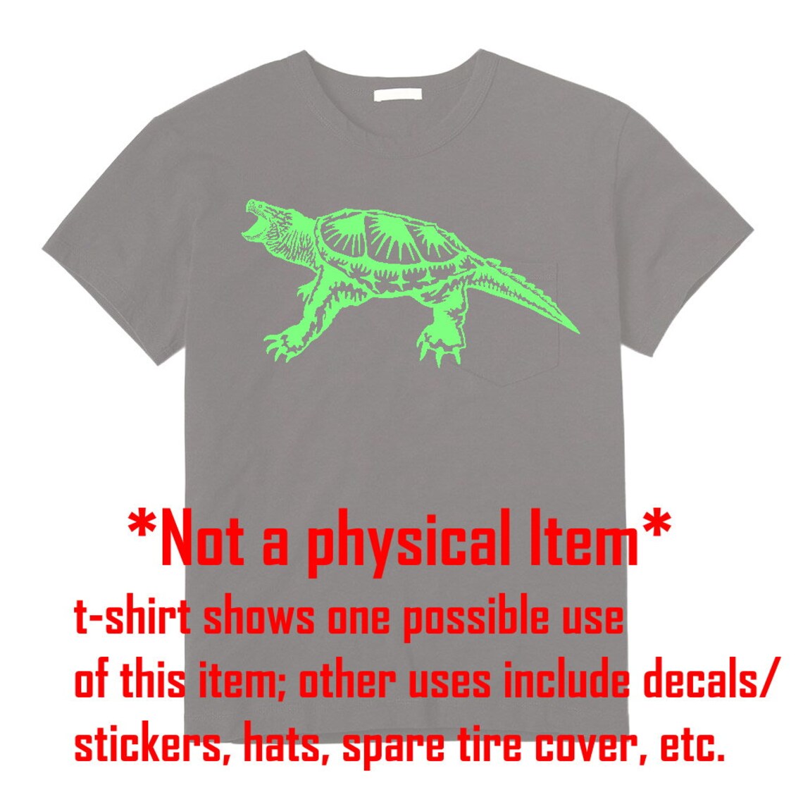 Snapping Turtle Svg Png Jpeg Pdf Digital File Download NOT a - Etsy