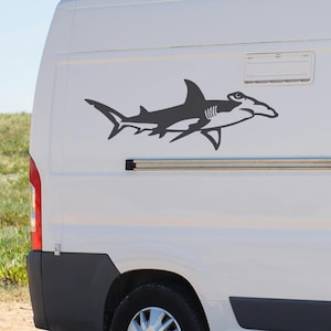 Hammerhead Shark Vinyl Decal Sticker for Car Truck Rv Camper Van Window ...