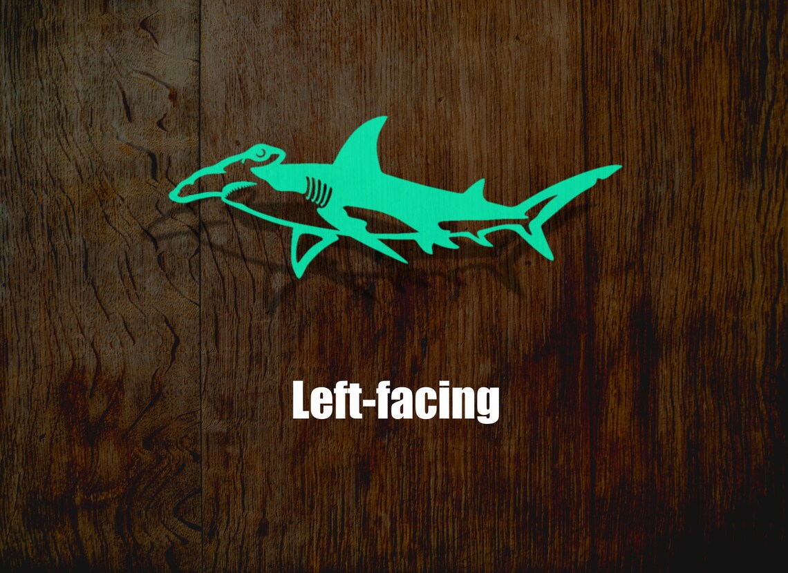 Hammerhead Shark Vinyl Decal Sticker for Car Truck Rv Camper Van Window ...