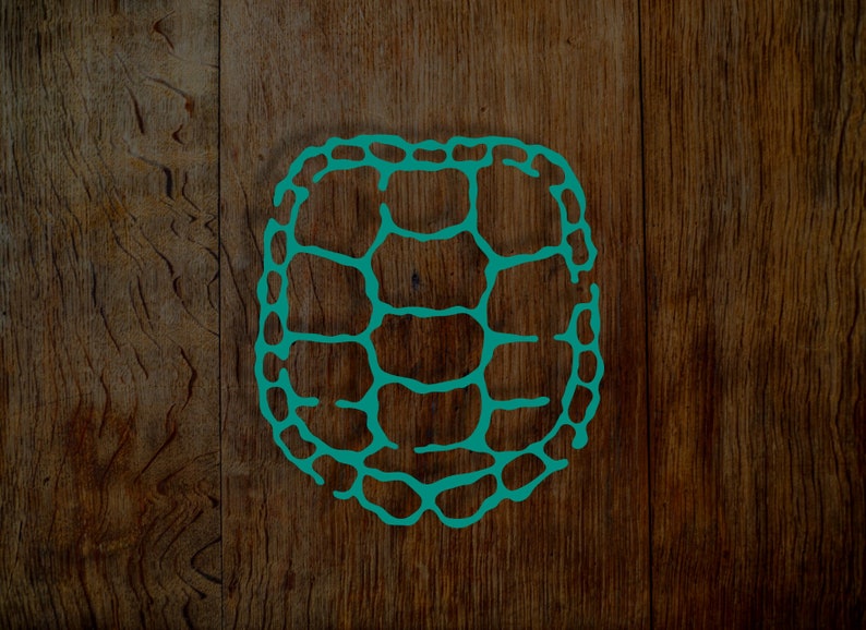 Snapping Turtle Shell Vinyl Decal Sticker for Car Truck Suv - Etsy