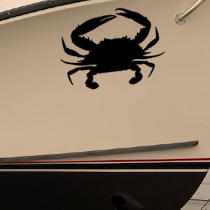 Blue Crab Vinyl Decal Sticker for Car Truck Rv Camper Van Atv Window ...