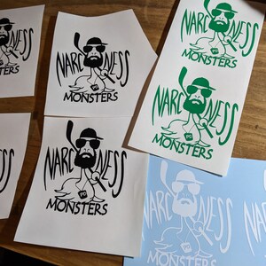 Narc Ness Monsters Hockey Vinyl Decal Sticker Indoor Outdoor - Etsy