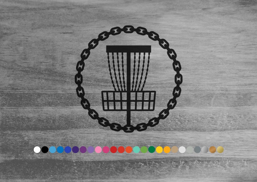 Disc Golf Vinyl Decal Sticker for Car Truck Rv Camper Van Atv Window ...