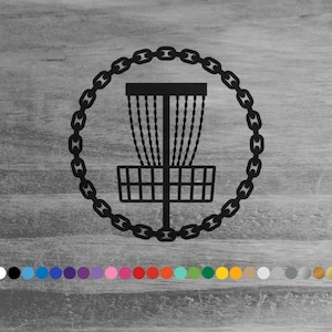 Disc Golf Vinyl Decal Sticker for Car Truck Rv Camper Van Atv Window ...