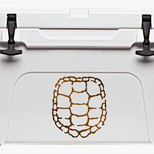 Snapping Turtle Shell Vinyl Decal Sticker for Car Truck Rv Camper Van ...