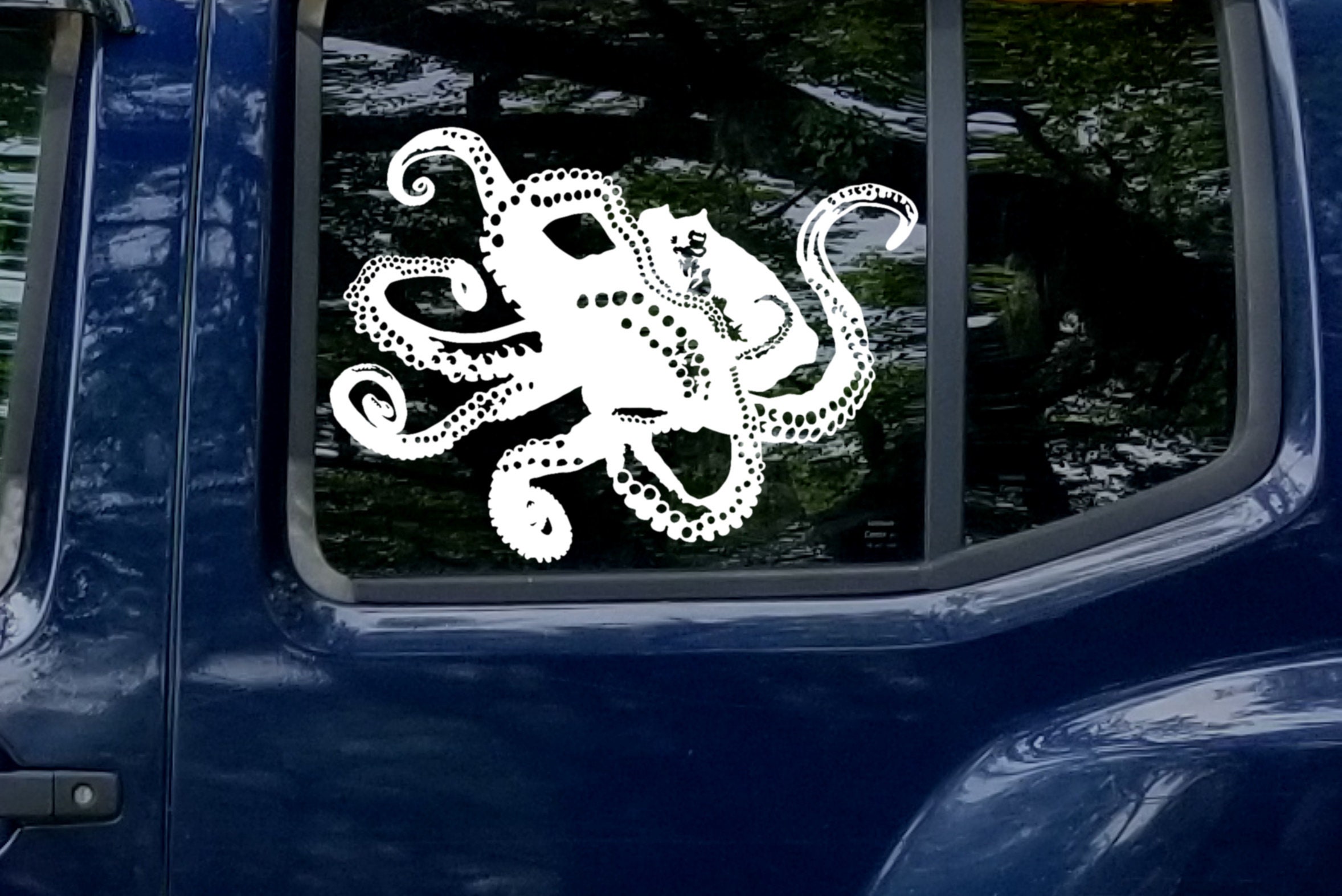Octopus Vinyl Decal Sticker for Car Truck Van Rv Suv 4x4 - Etsy