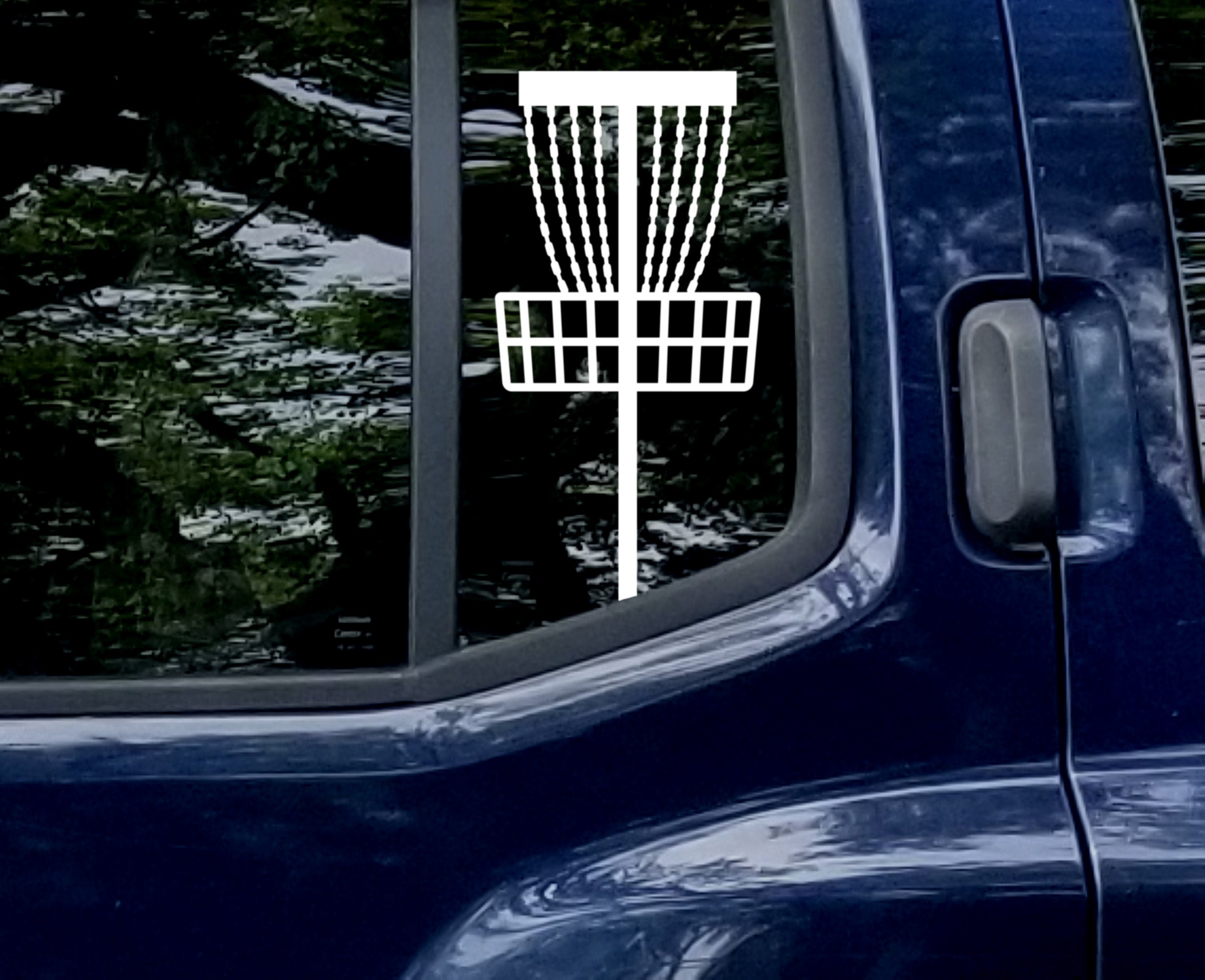 Disc Golf Basket Vinyl Decal Sticker for Car Truck Suv Rv Van - Etsy