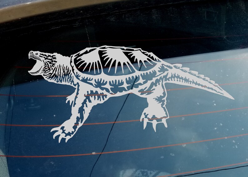 Snapping Turtle Vinyl Decal Sticker for Car Truck Suv Van 4x4 - Etsy