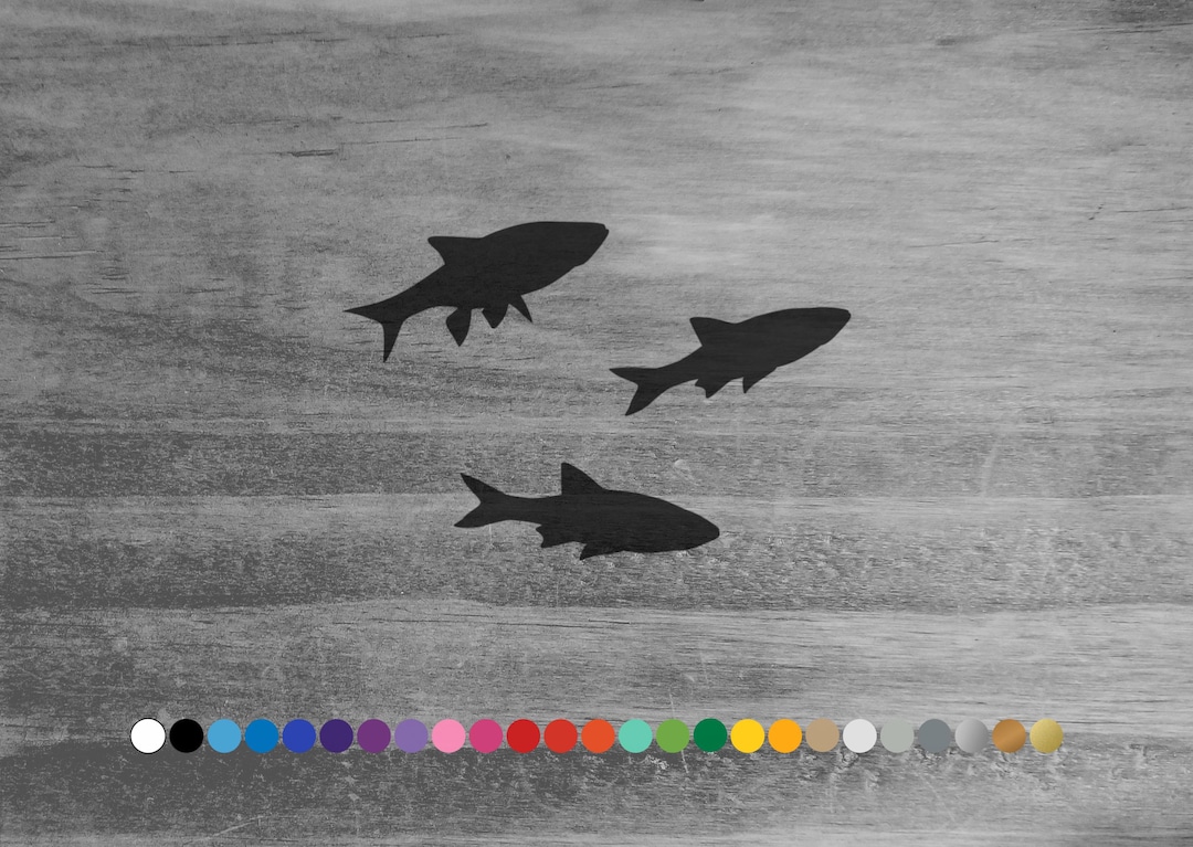 Minnow Vinyl Decal Sticker for Car Truck Boat Rv Camper Van Atv Window ...