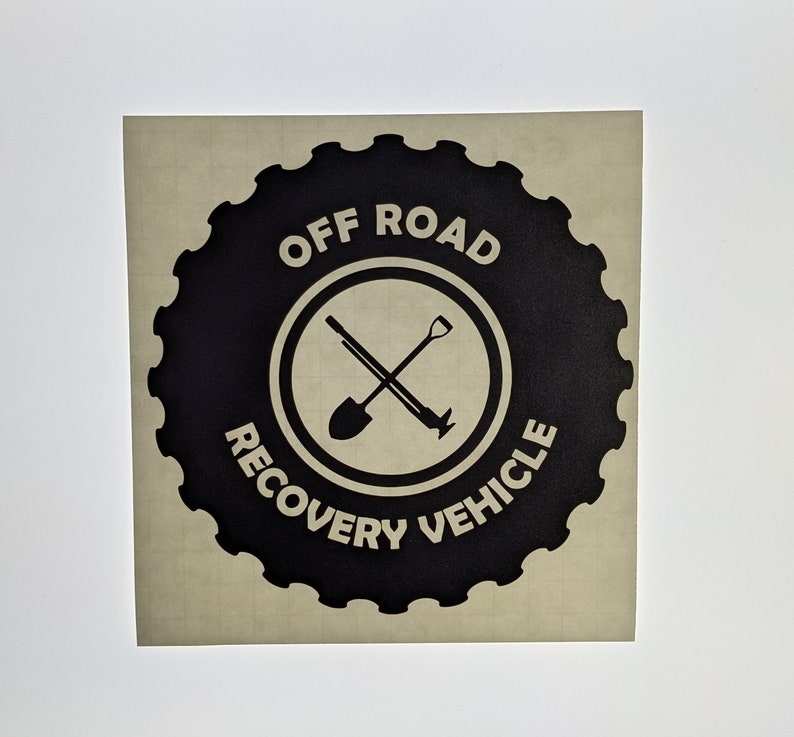 Off Road Recovery Vehicle Vinyl Decal Sticker for Car Truck - Etsy