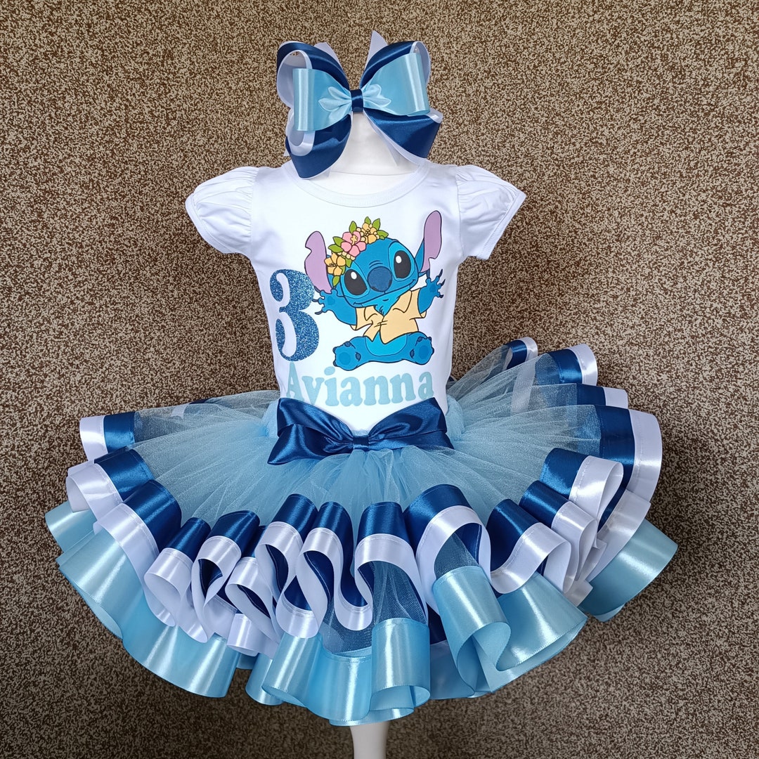 Stitch Birthday Party Tutu Outfit, Stitch Birthday Party Costume for ...