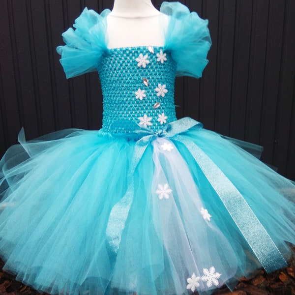 Elsa Tutu Dress - Etsy