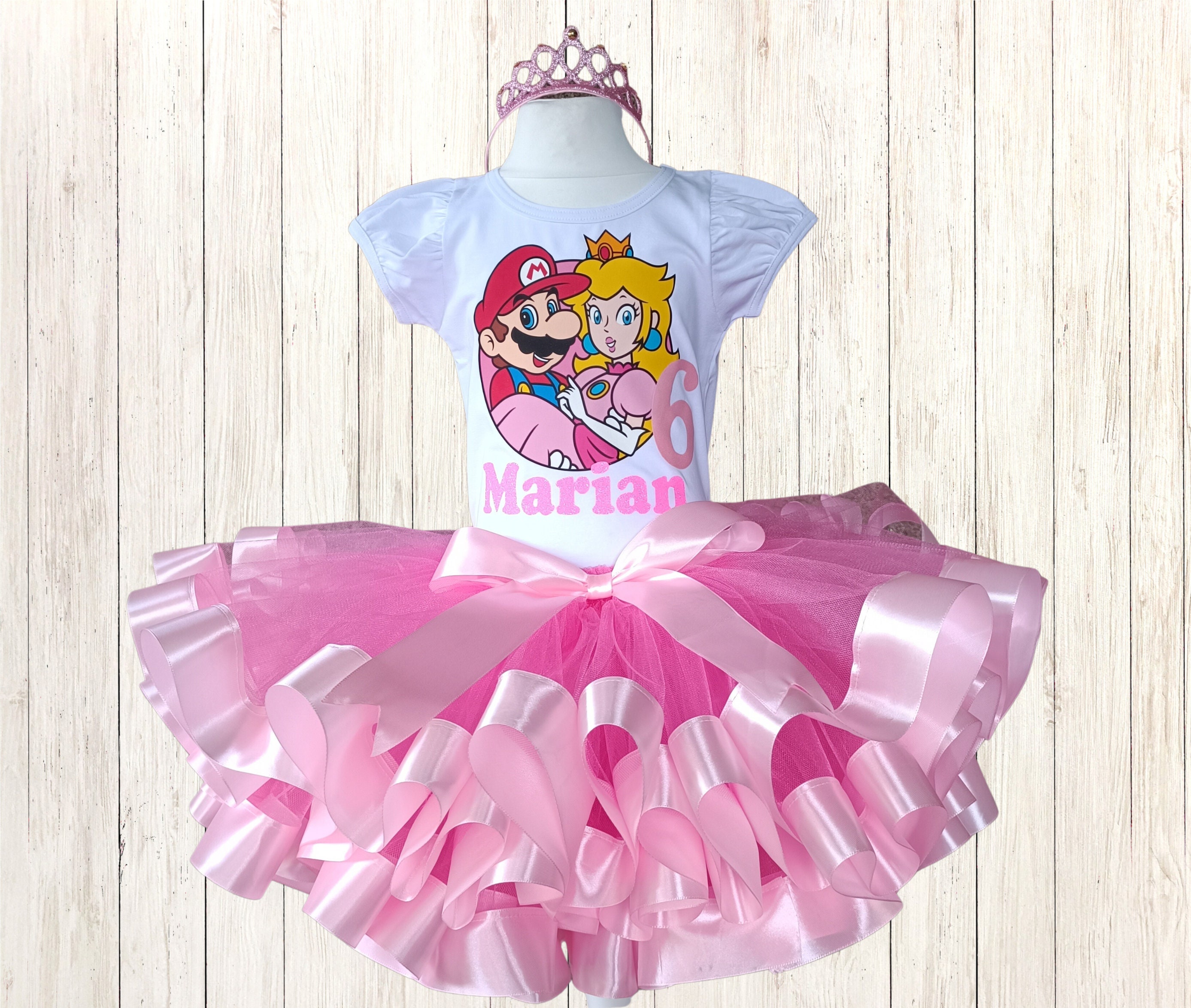 Princess Peach Tutu Costume