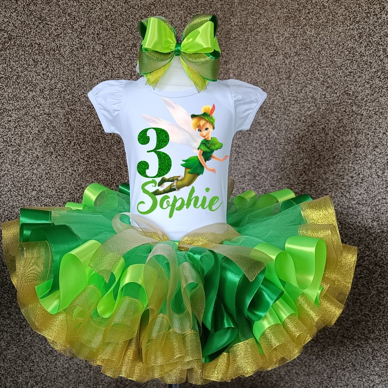 Tinkerbell Tutu - Etsy