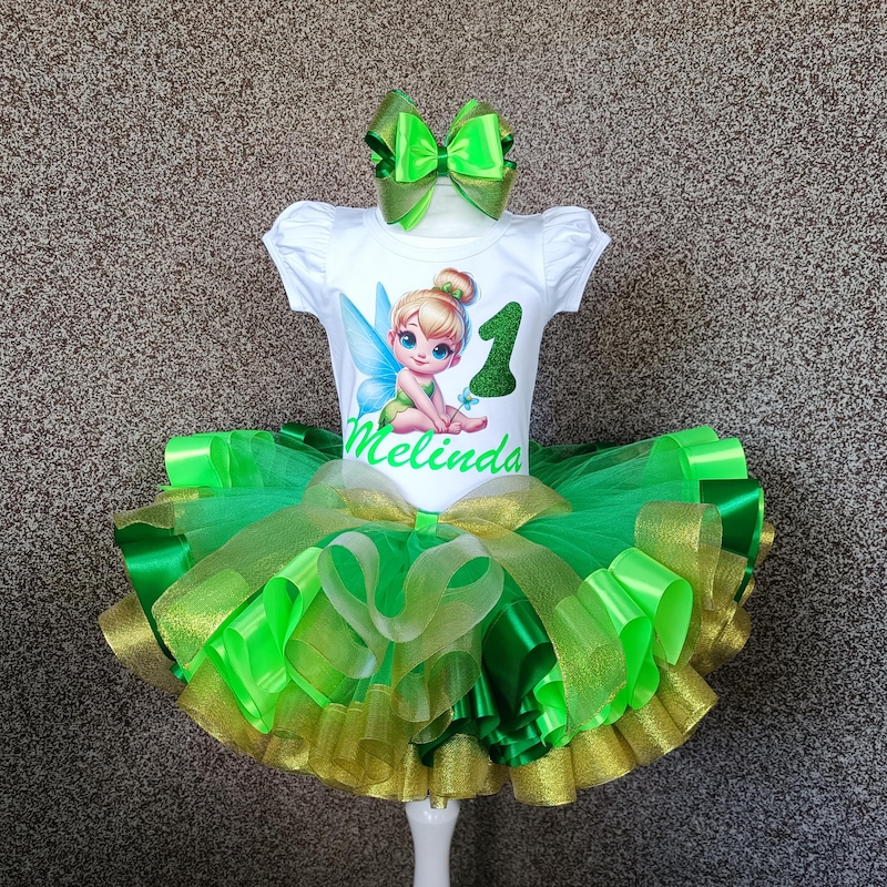 Tinkerbell Tutu - Etsy