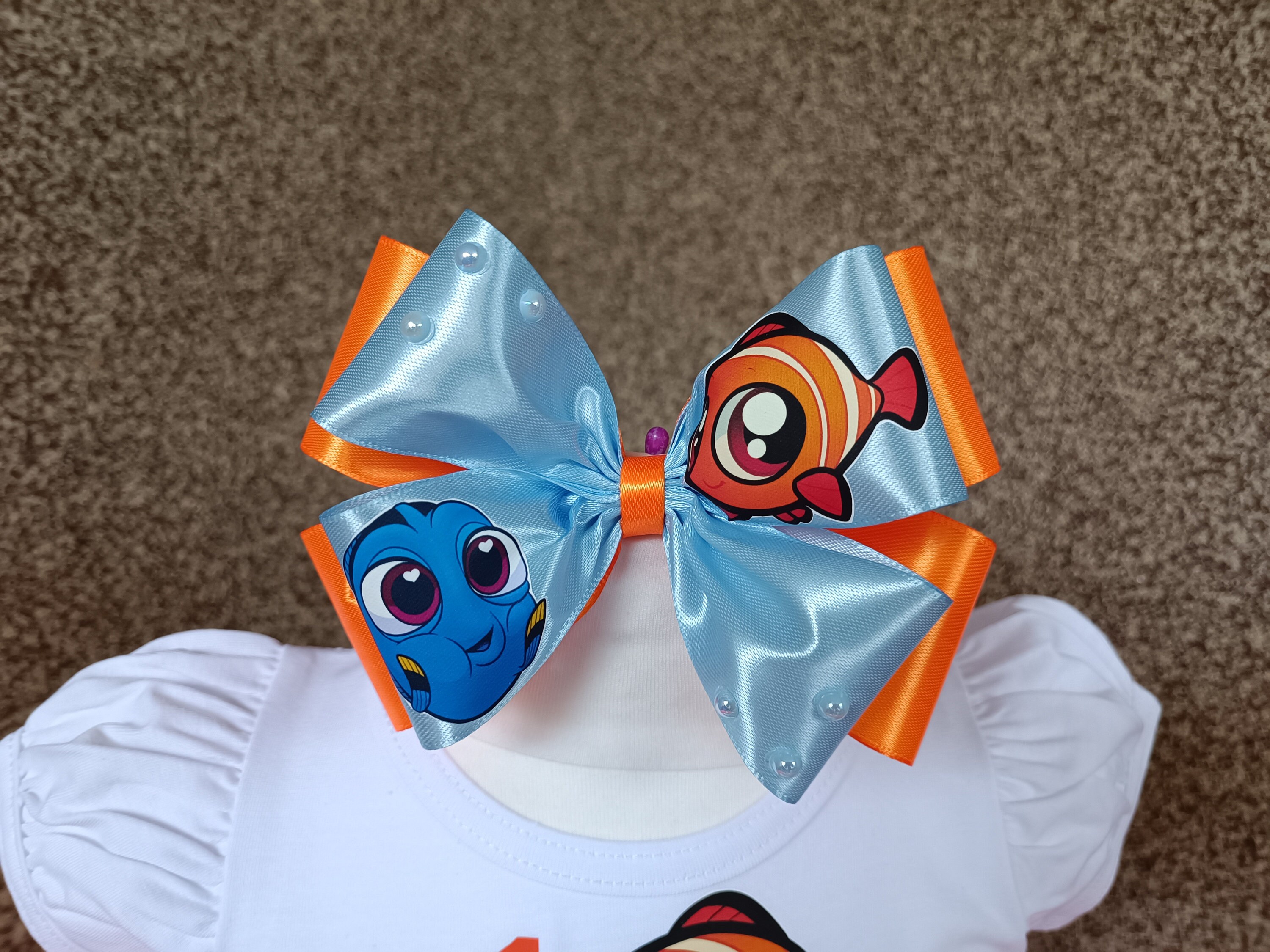 Nemo Dory Birthday Outfit: Personalized Tutu Costume - Etsy