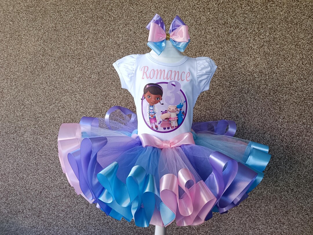 Doc Birthday Tutu Set Toy Doctor Outfit, Doc Mcstuffins Birthday Outfit ...