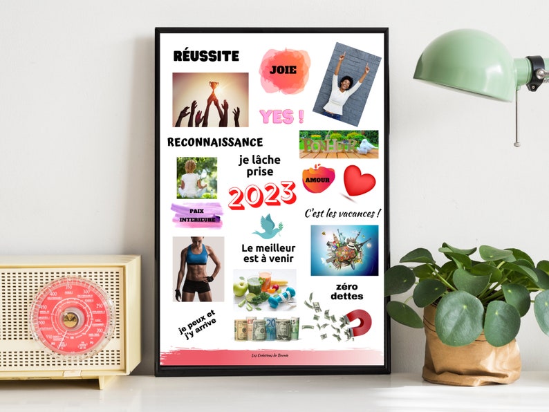 Mini kit de tableau de visualisation 2023 loi de - Etsy France