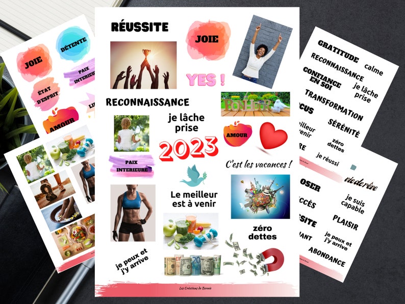 Mini kit de tableau de visualisation 2023 loi de - Etsy France