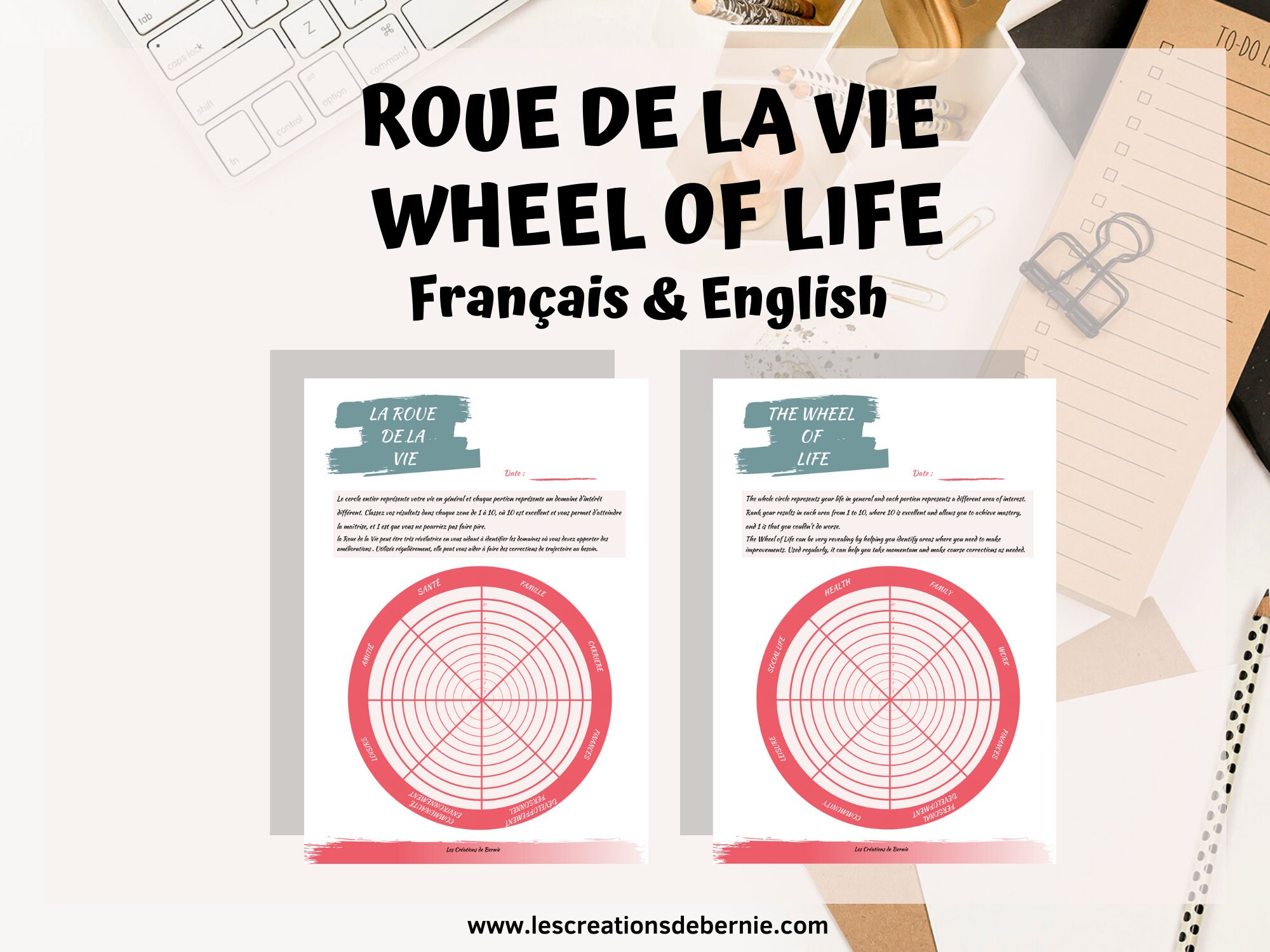 Wheel of Life Printable Life Coaching Life Balance Wheel Self | Etsy Canada