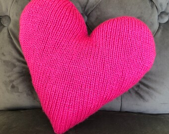 Heart cushion | Etsy