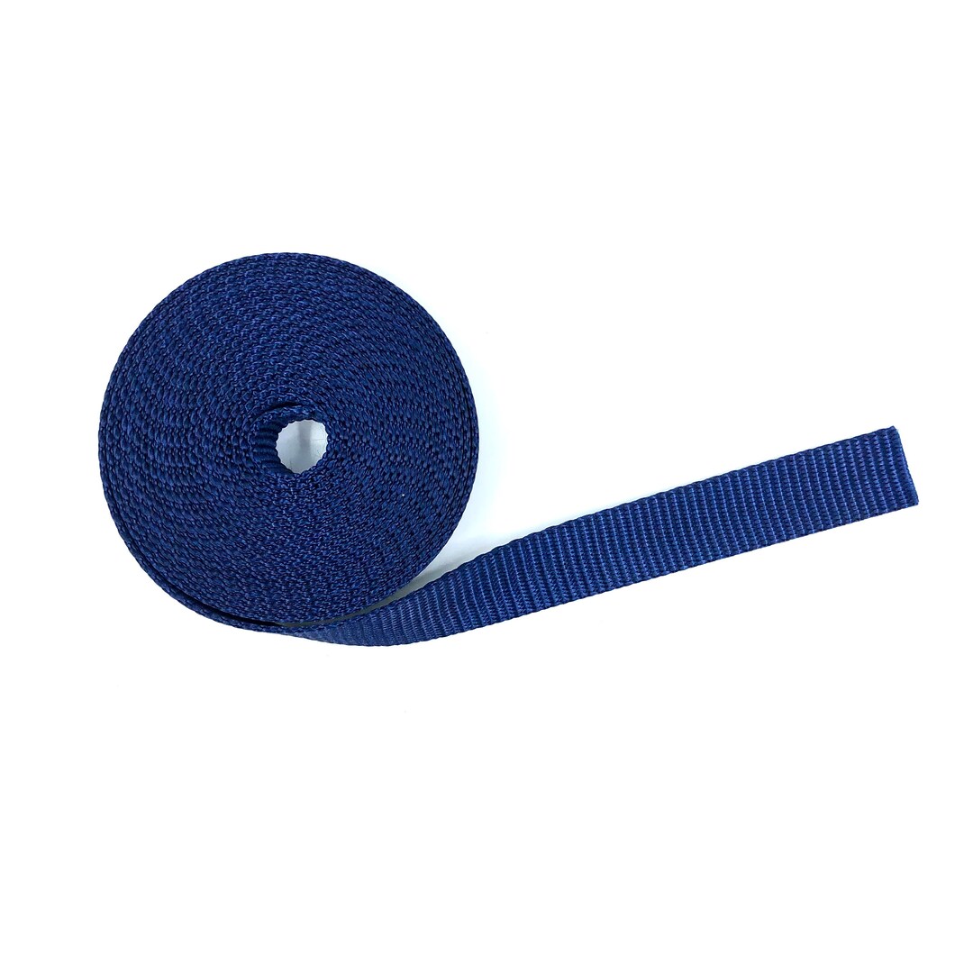 Navy Heavyweight Nylon Webbing by the Yard - Etsy