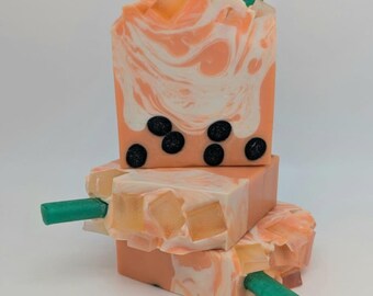 Rose Green Tea Boba Soap | Rose Scented Soap | Food Soap | Drink Soap ...