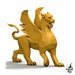 Griffin, Gryphon, Griffon, Papercraft, Pepakura, Lowpoly, Low Polygon ...