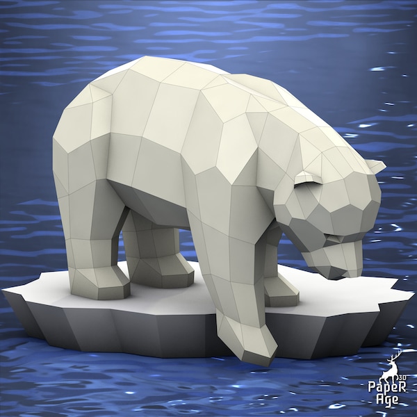 Bear Papercraft - Etsy