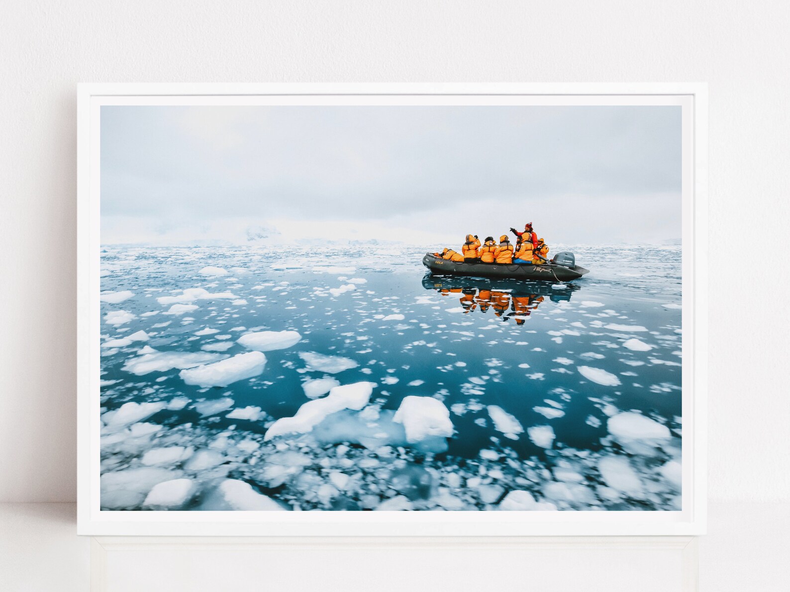 Antarctica Print Floating Ice Poster Antarctic Wall Art - Etsy