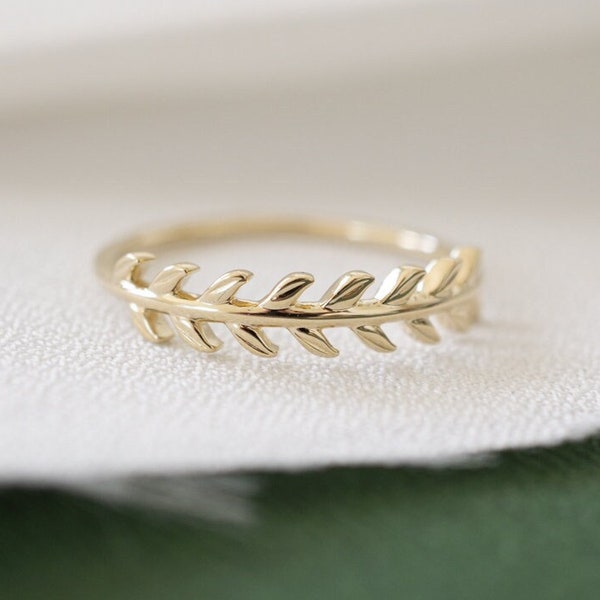 Gold Branch Ring - Etsy
