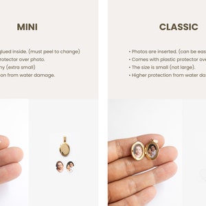 Gold Filled Oval Locket, Minimalist Heirloom Personalized Gifts ...