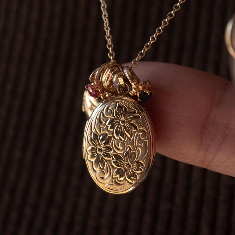Antique Engraving Lockets - Etsy