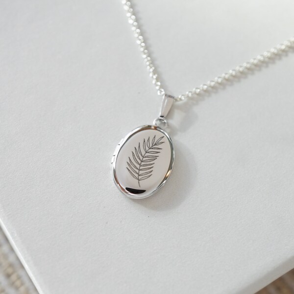 Fern Necklace - Etsy