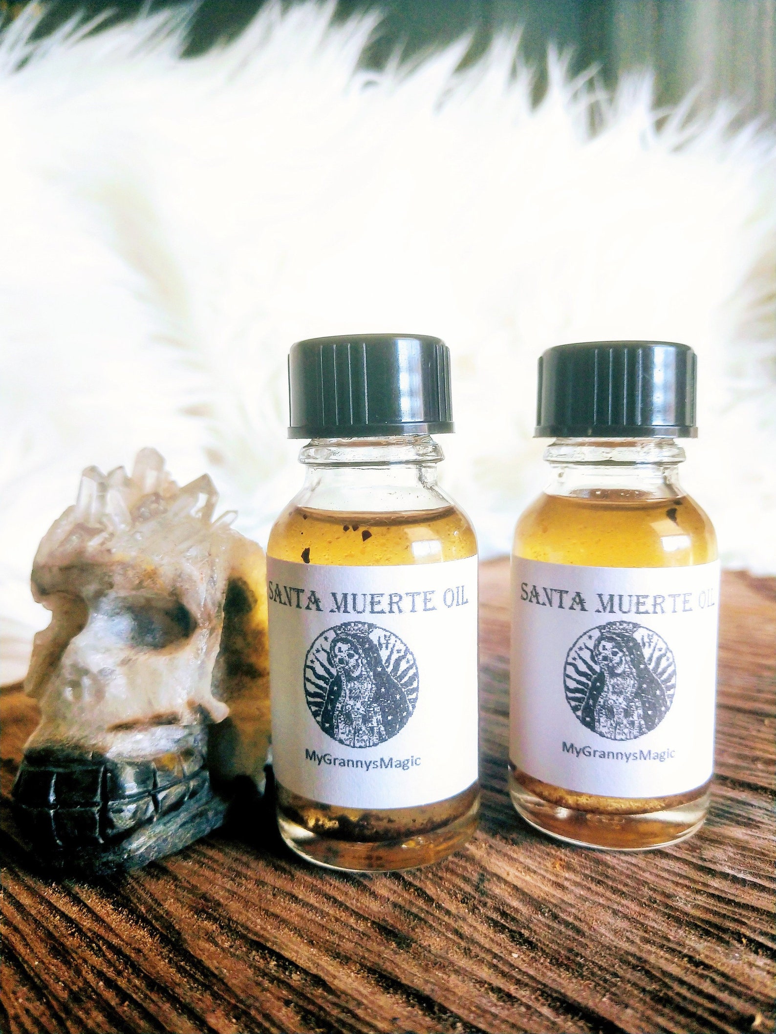 Santa Muerte Sacred Oil | Etsy