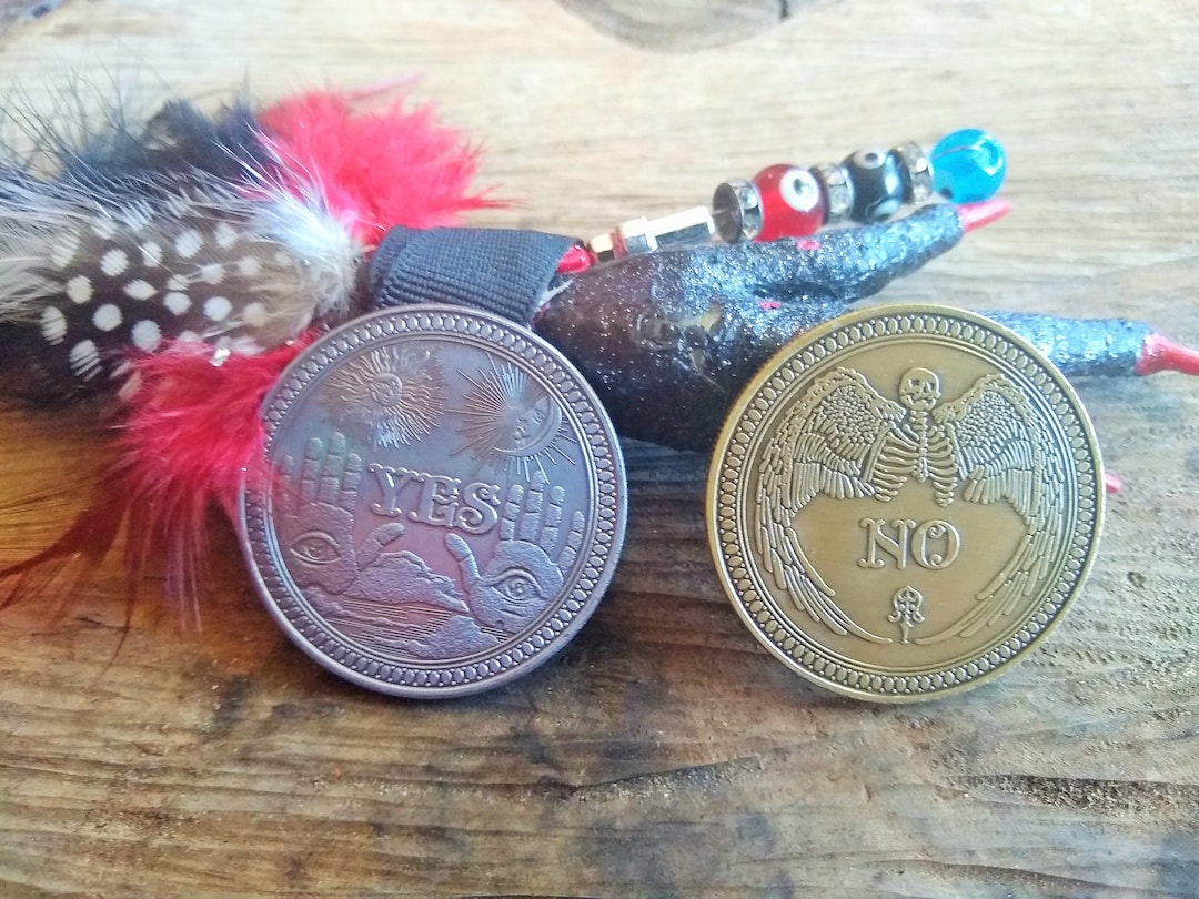 Yes No Answer Flip Coin - Etsy