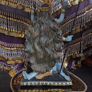 Blue Kali Altar Statue - Etsy