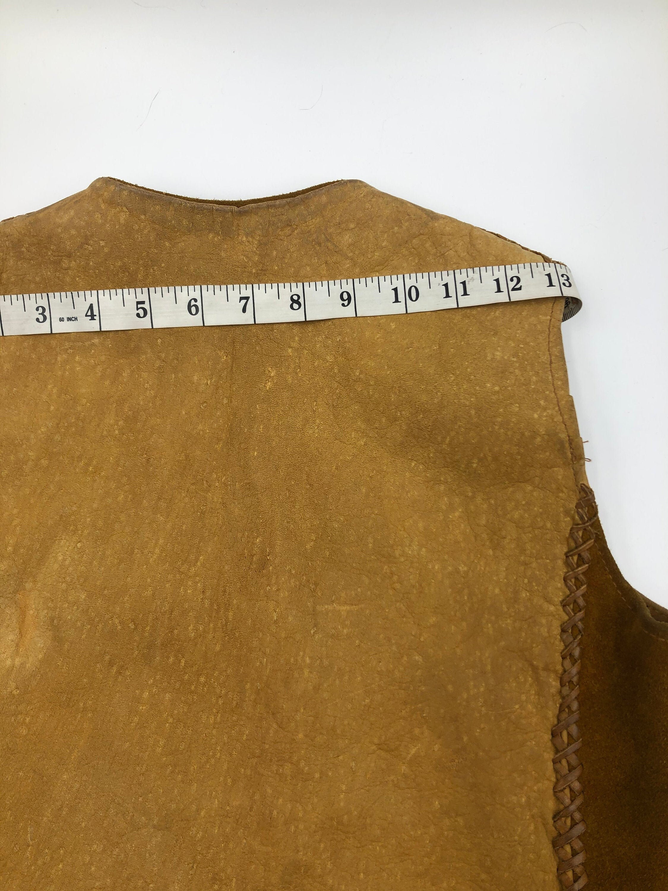 Orange Women's Vest Real Suede Western Vest Cowgirl Vest Casual Vest ...