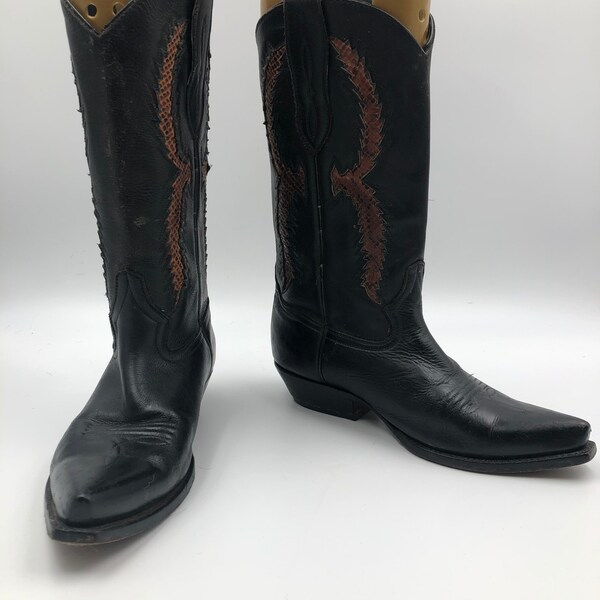 Copper Cowboy Boots - Etsy