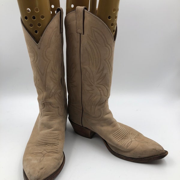 Suede Cowboy Boots - Etsy
