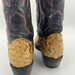 Beige and Black Men's Boots From Real Python Leather Vintage ...